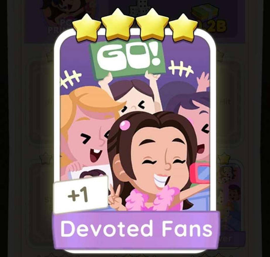 Devoted Fans - MonopolyGo-Sticker